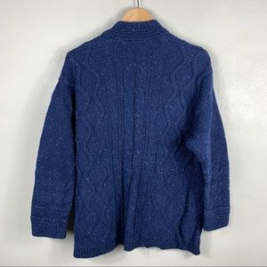 Universal Thread | Sweaters | Universal Thread Knit Blue White Cardigan ...